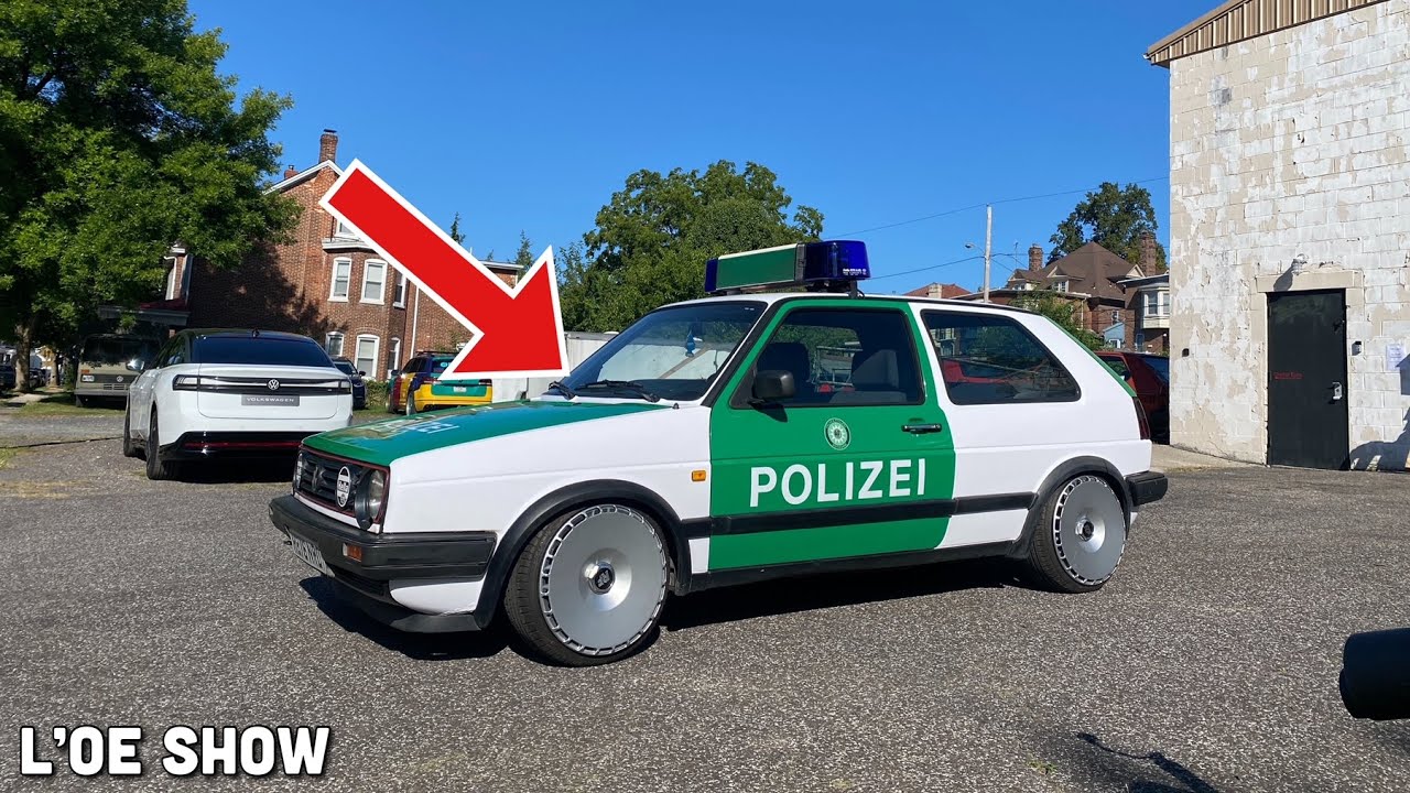 Polizei Golf 2, MK1 Jetta Convertible, Twin Engine Golf 2, & More! ( L ...