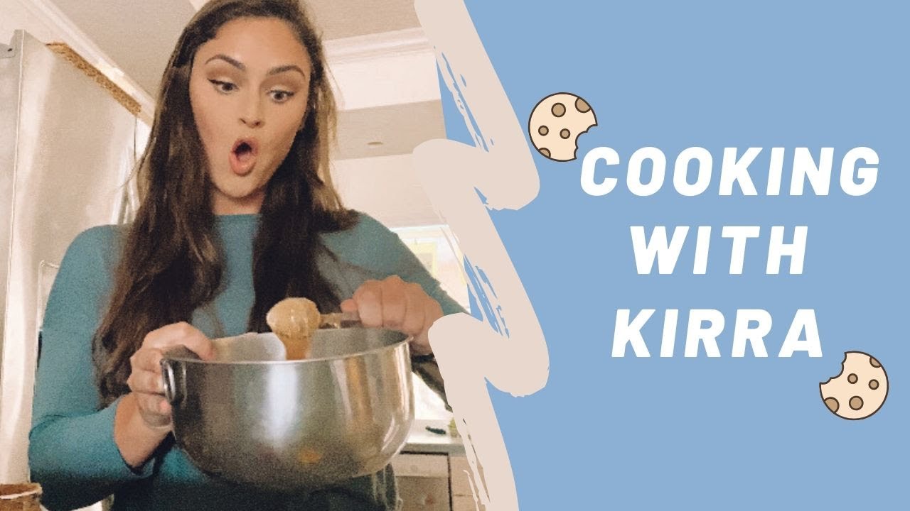 PEANUT BUTTER NO BAKE COOKIES - Cooking with Kirra - YouTube