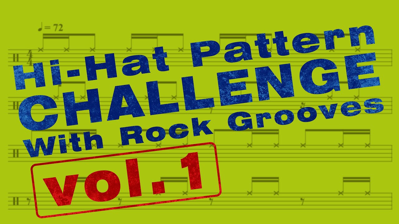 Hi-hat Pattern Challenge - Vol.1 - YouTube