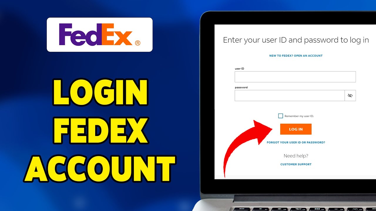 How To Login FedEx Account 2024 | Sign In & Access Your FedEx Account ...