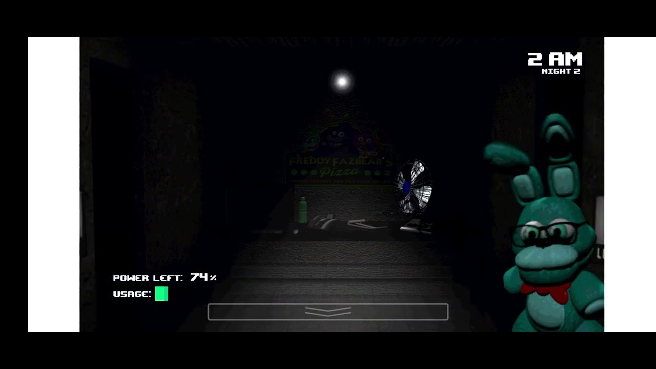 five nights with 39 gameplay night 2 - YouTube