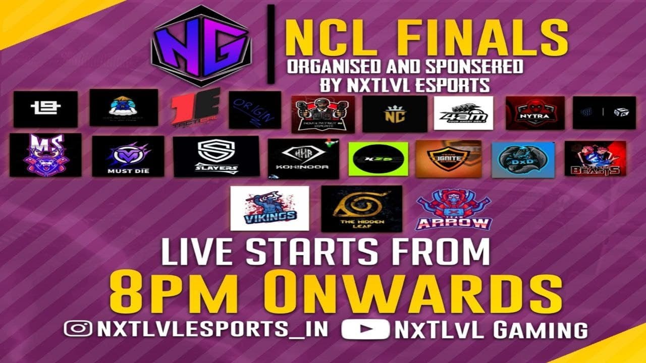 NCL TOURNAMENT Final Match | FINAL DAY | NxTLvL Esports #live # ...