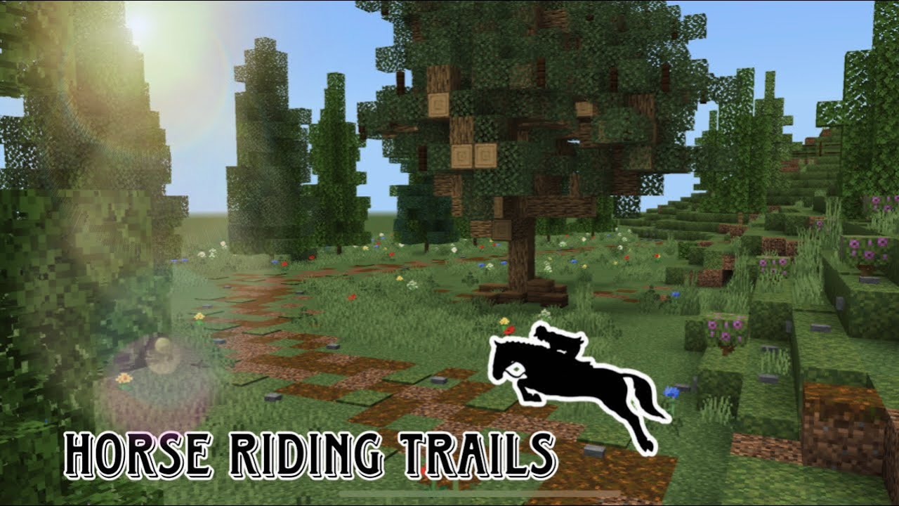 Build With Me! Finishing The Trails || Minecraft Equestrian ...