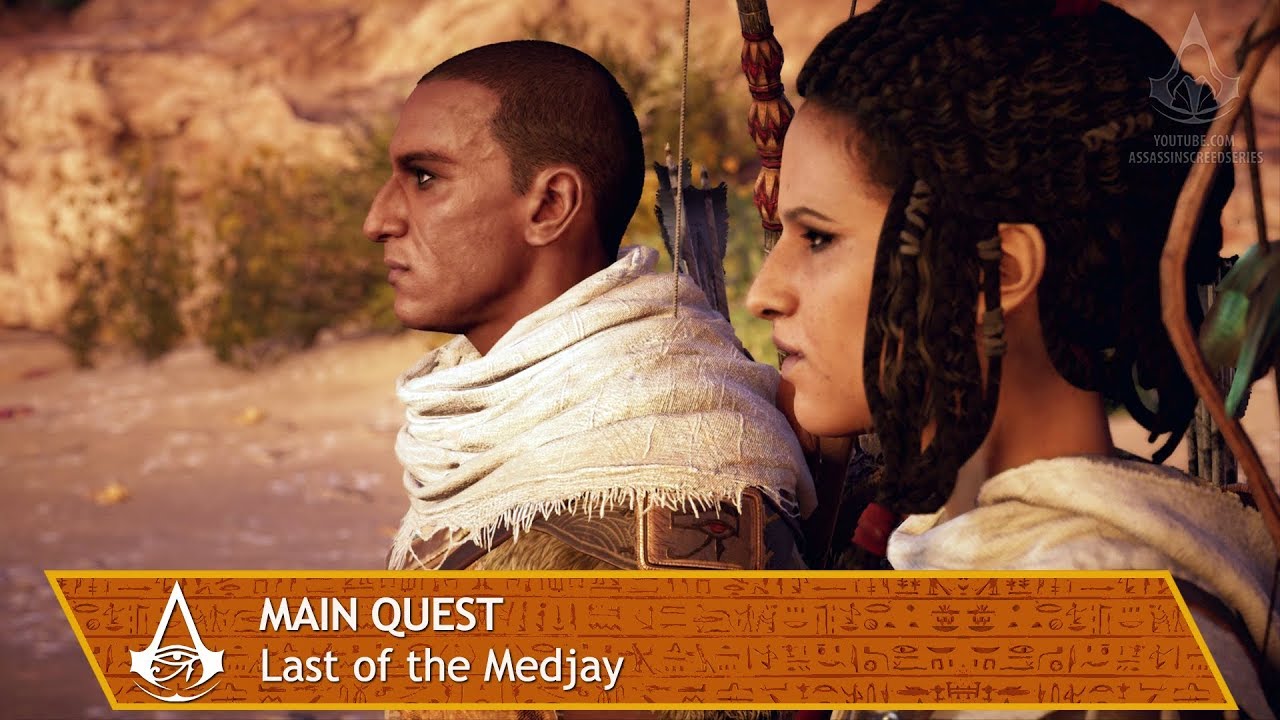 Assassin's Creed Origins - Main Quest - Last of the Medjay - YouTube