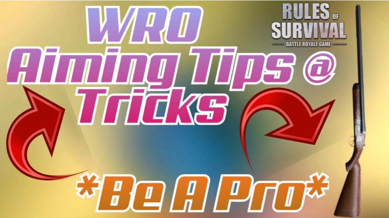 How To Use" WRO"- Best WRO Tips And Tricks In #RulesOfSurvival #WRO # ...