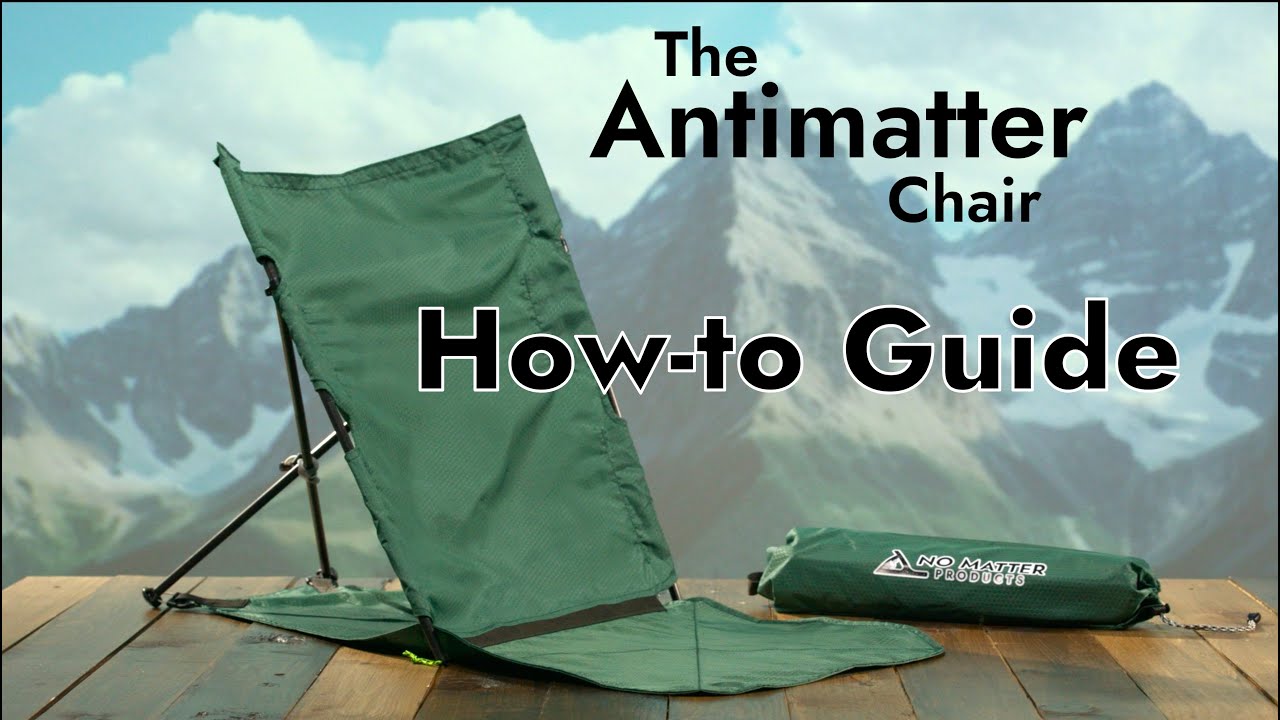 Antimatter Chair How-to Guide - No Matter Products - YouTube