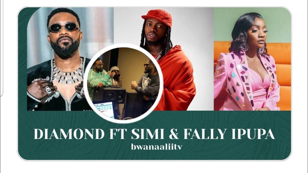 DIAMOND HAPOI AINGIA STUDIO NA FALLY IPUPA PAMOJA NA SIMI, WAFANYA ...
