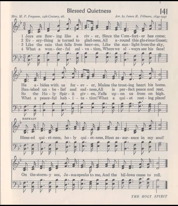 03 SDCF 08 03 1980a hymn 141 Blessed Quietness - YouTube