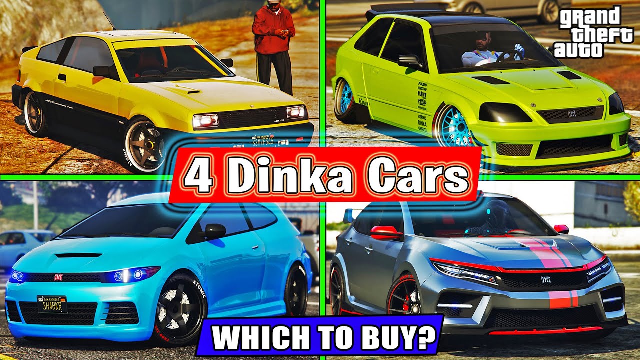 Let's Test These 4 DINKA Cars - GTA 5 Online - Which is Better - all ...