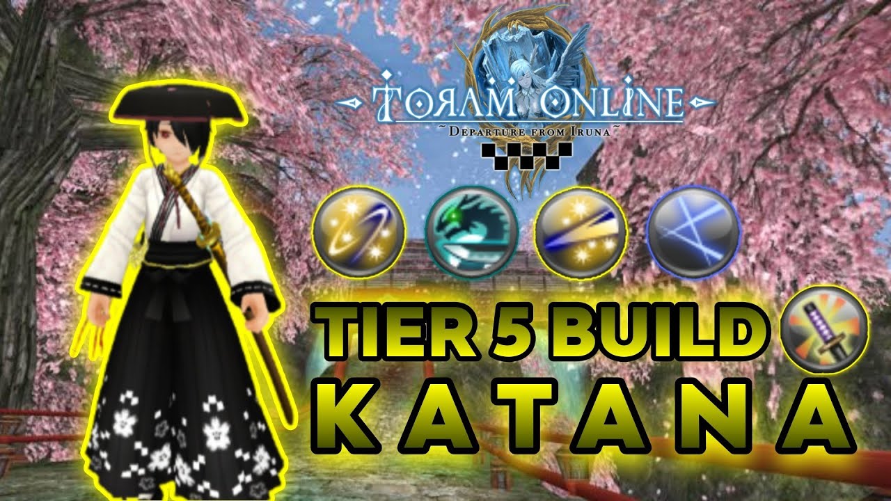 Tier 5 Katana Build Lv255 - Toram Online - YouTube