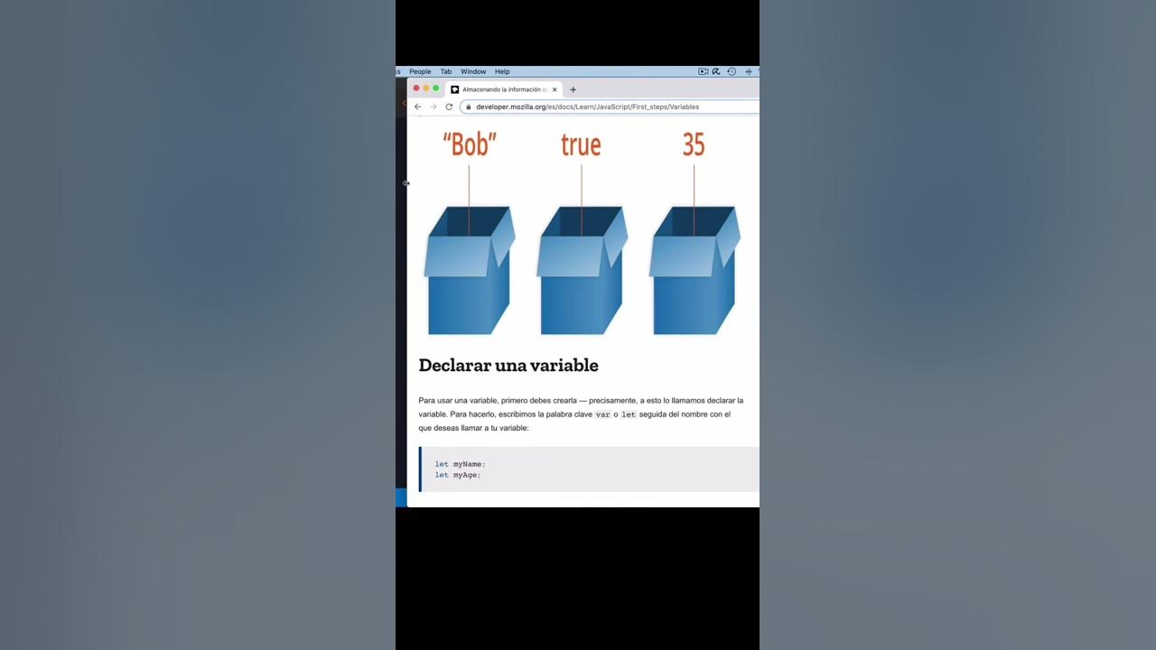¿Qué es una variable en #JavaScript? #TypeScript #JS #NodeJS #jQuery #programacion # ...