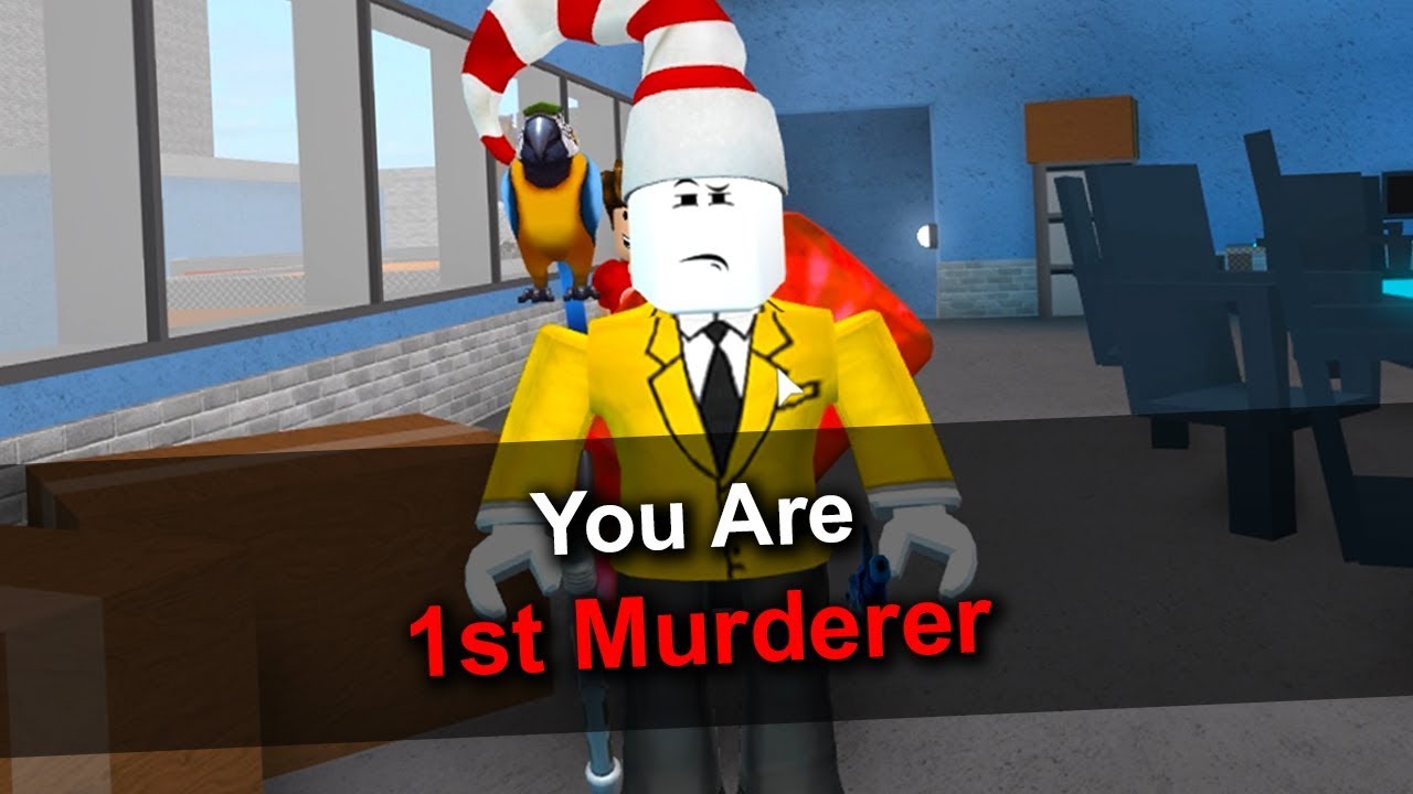 MURDERER FIRST ROUND IN MM2 - YouTube