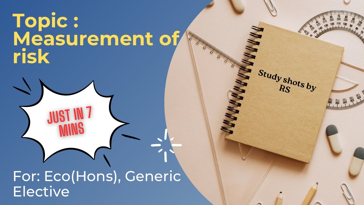 Insurance || Risk management || Measurement of Risk|| Part 1 - YouTube