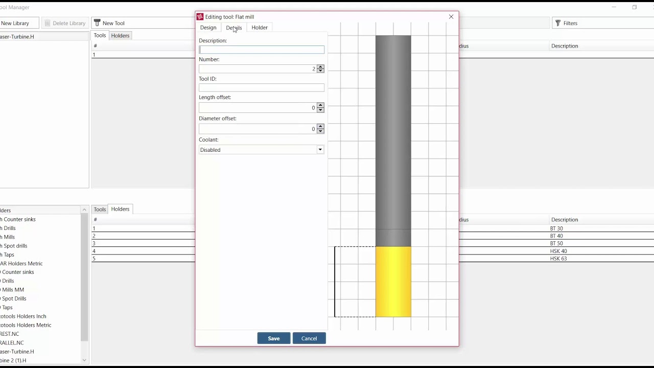 CIMCO Machine Simulation - Tool setup - YouTube