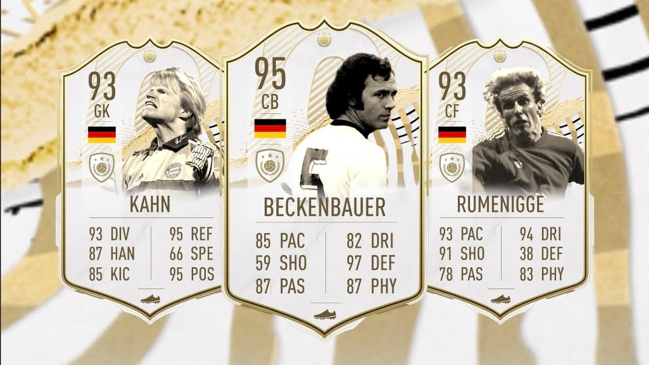 German FIFA Icon Wishlist!! ft. Beckenbauer, Kahn and Rumenigge!! - YouTube