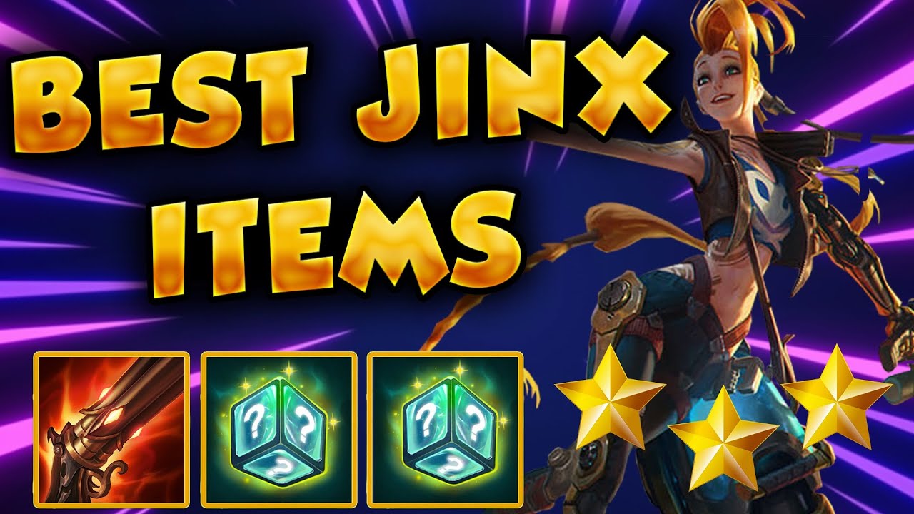 ⭐⭐⭐ 3 STAR JINX WITH PERFECT ITEMS/ PATCH 10.10/TEAMFIGHT TACTICS/TFT ...