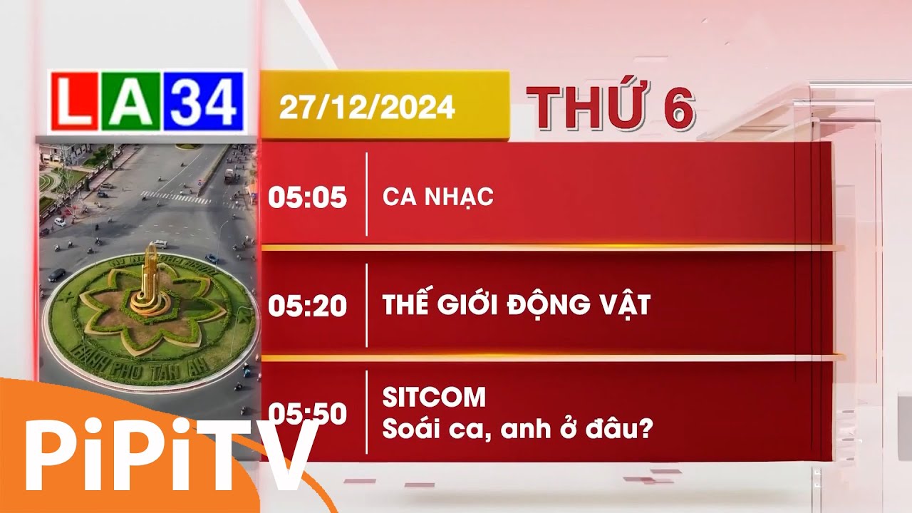 LA34 HD giới thiệu chương trình hôm nay 27/12/2024 - YouTube