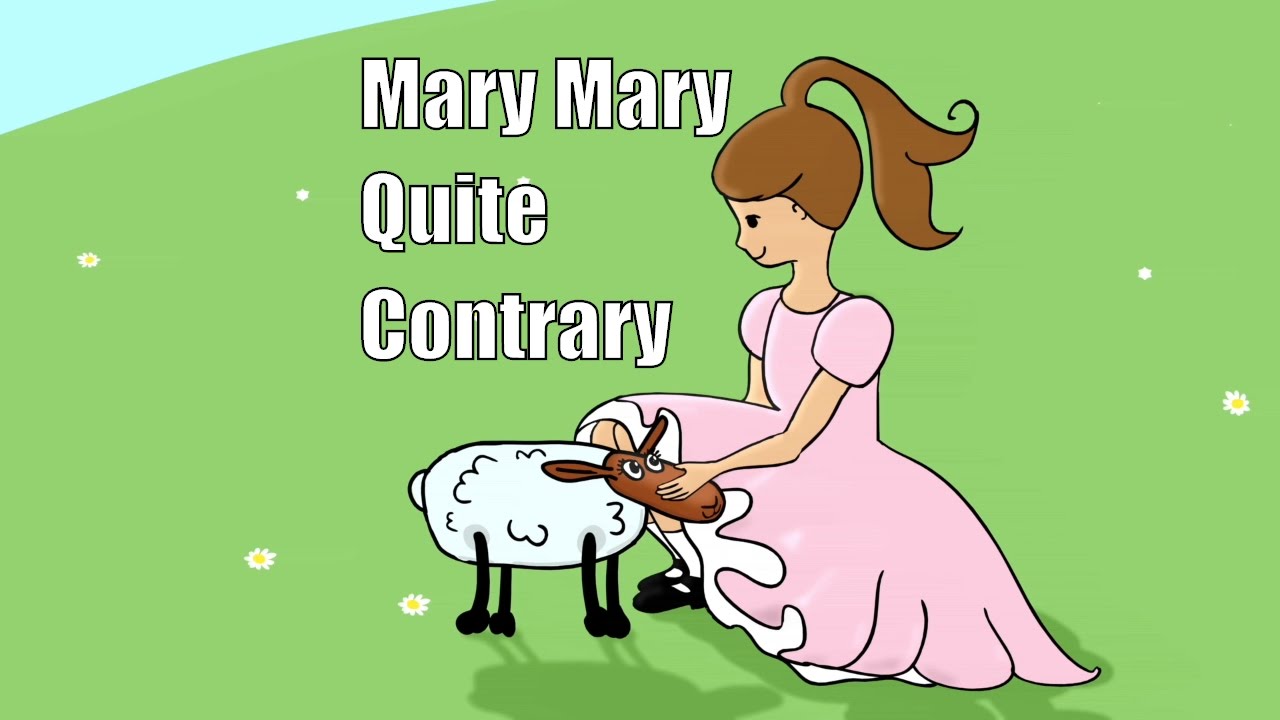 Mary Mary Quite Contrary Best Nursery Rhymes for kids & young children ...