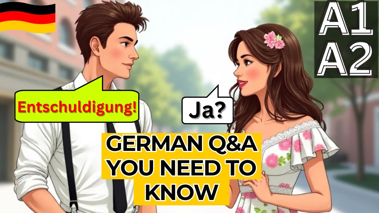Quick Conversation Practice for Beginners – Learn German Easily! - YouTube