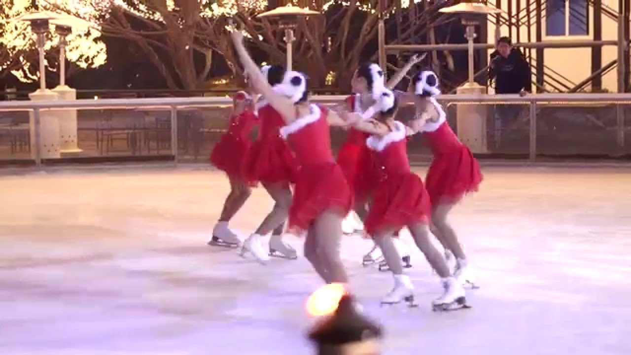 #LivingGrand at Grand Hyatt Seoul on ice skating rink - YouTube