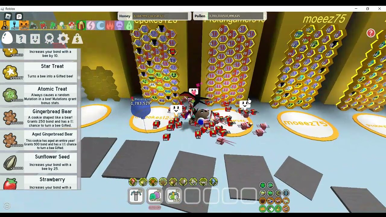 Red Hive!!!!!!!!!!!!!!!!!!!!!!!!!!!!!!!!!!!!!! In Bee Swarm Test realm ...