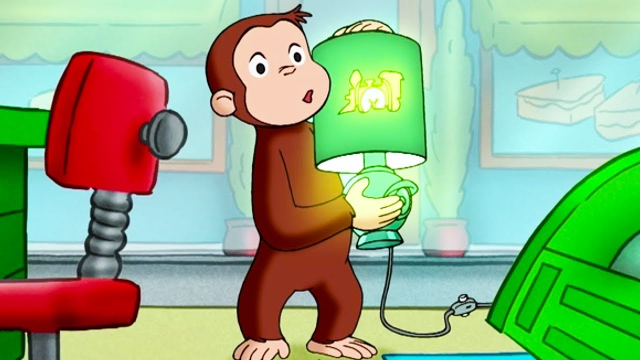 Curious George 🐵Train of Light 🐵 Kids Cartoon 🐵 Kids Movies | Videos ...