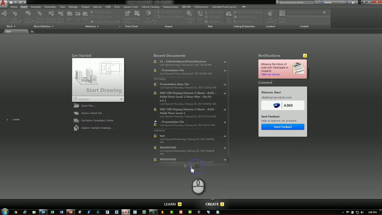 AutoCAD Tips & Tricks Tips 1 thru 4 - YouTube