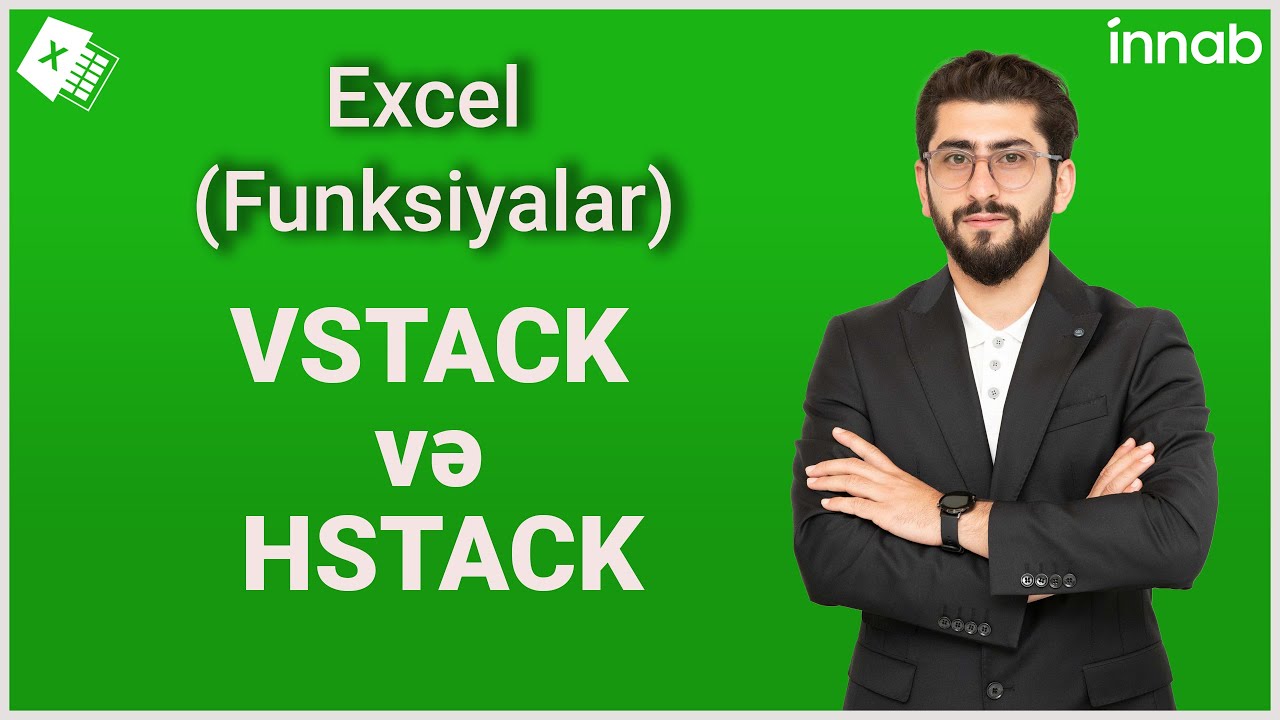 2022 Excel Funksiyaları I Vstack Və Hstack I New Excel Functions I Innab Excelfunction