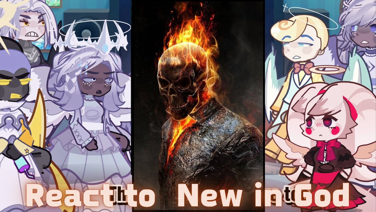 Hazbin Hotel react to ghost rider as new god | Lucifer | Gacha life 2 ...