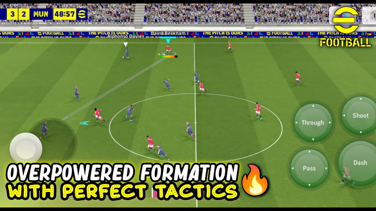 Unstoppable Formation With Perfect False 9 Tactics in eFootball 2025 ...