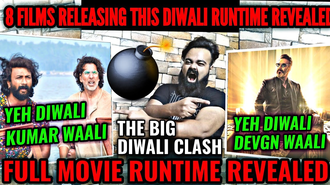 RAM SETU vs THANK GOD | RUN TIME REVEALED | RUNTIME OF 8 FILMS ...