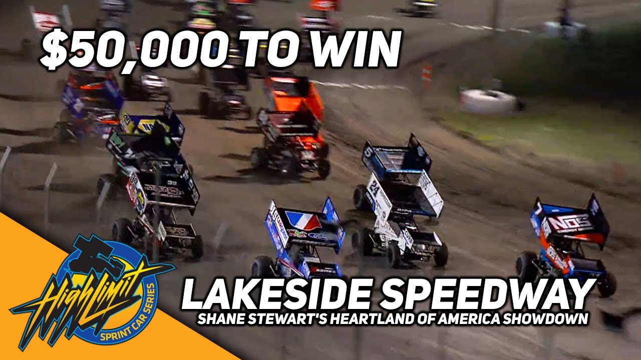 $50K To Win Feature | High Limit Sprints at Lakeside Speedway - YouTube