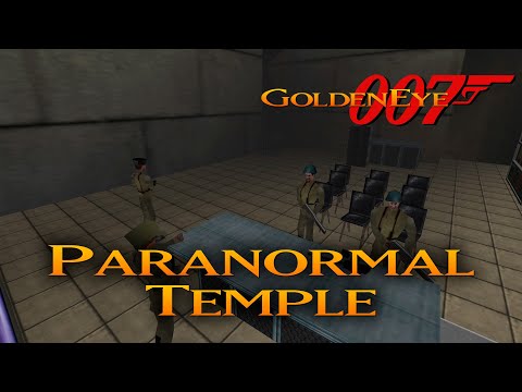 GoldenEye 007 N64 - Paranormal Temple - 00 Agent (Custom level)