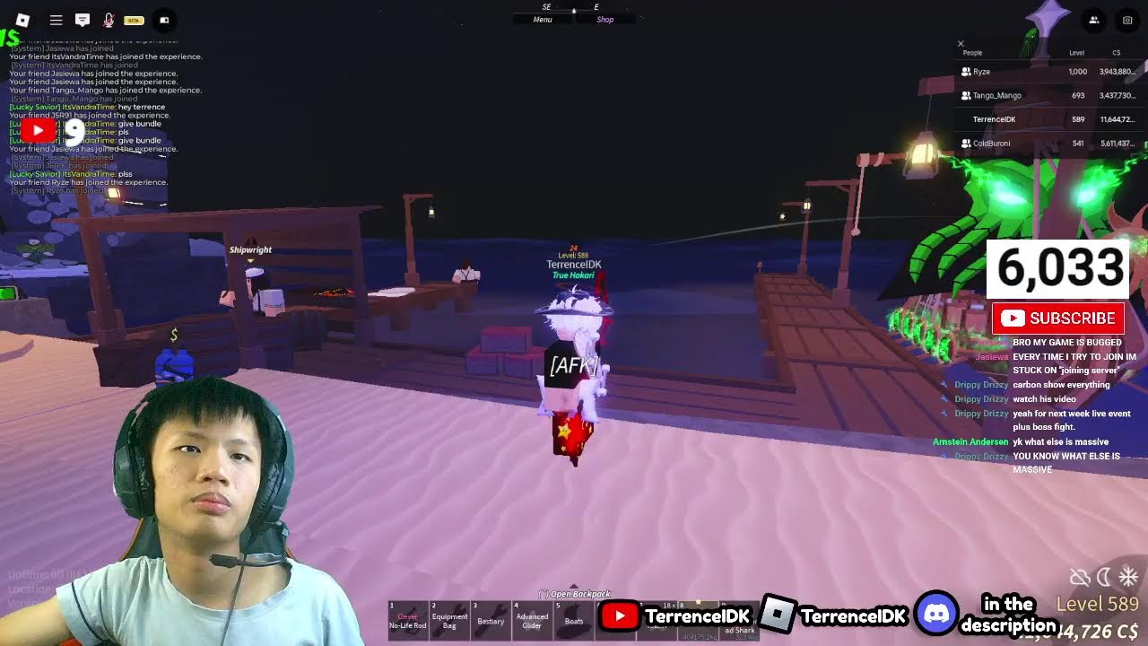 NEW Fisch Update LIVE🔴| COME JOIN! - YouTube