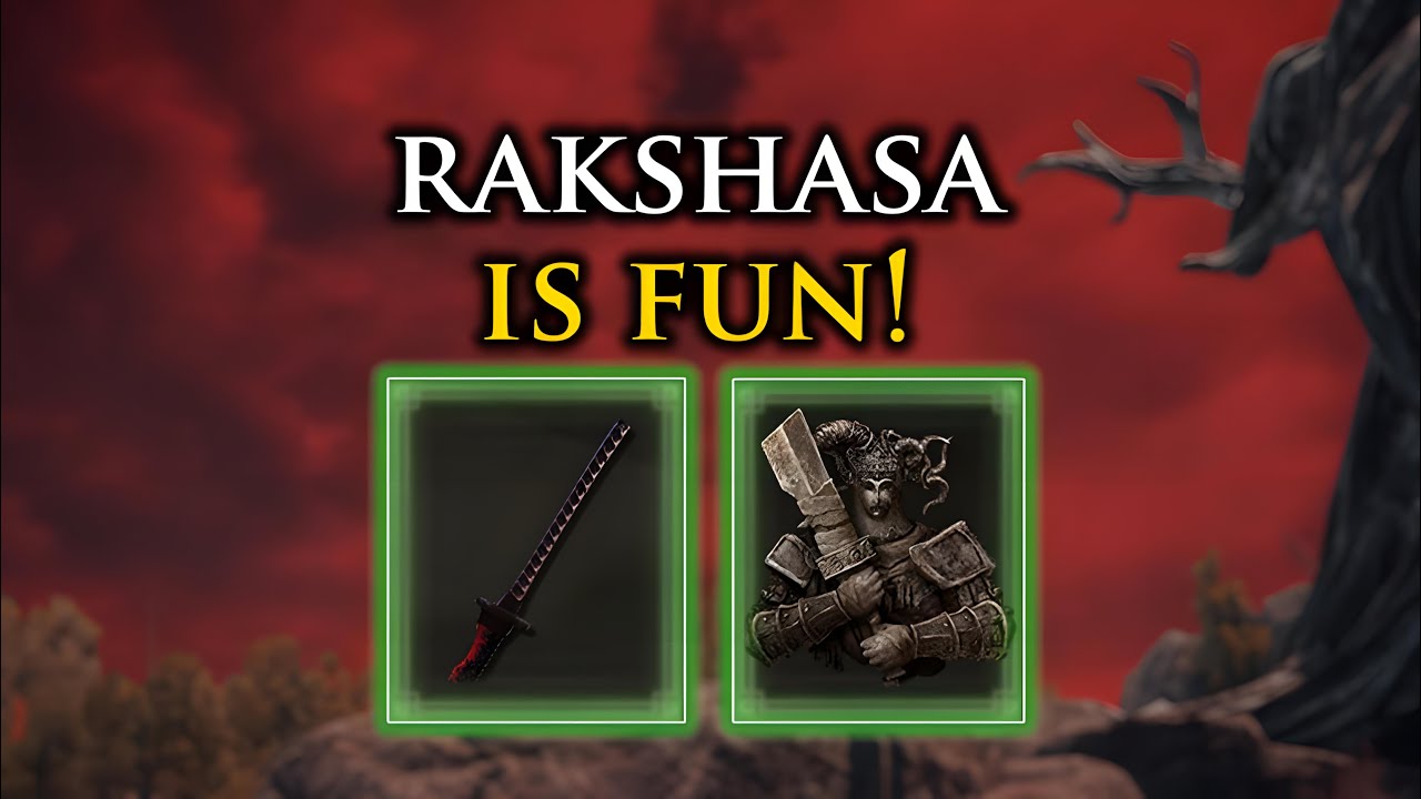 Shadow of the Erdtree | I Tried the Rakshasa's Great Katana - Decent ...