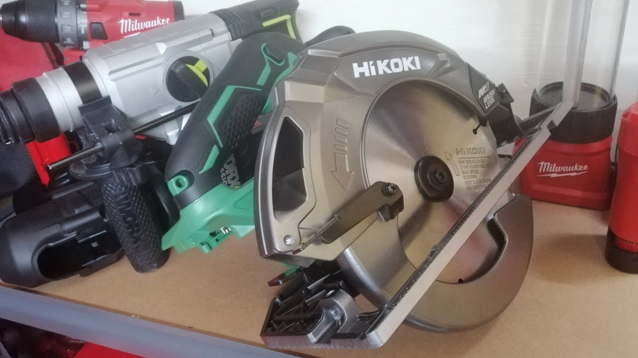 HIKOKI multivolt cordeles circular saw C3607DA review - YouTube