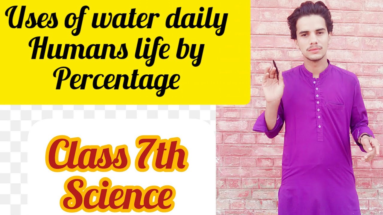 Uses of water in humans daily life - YouTube