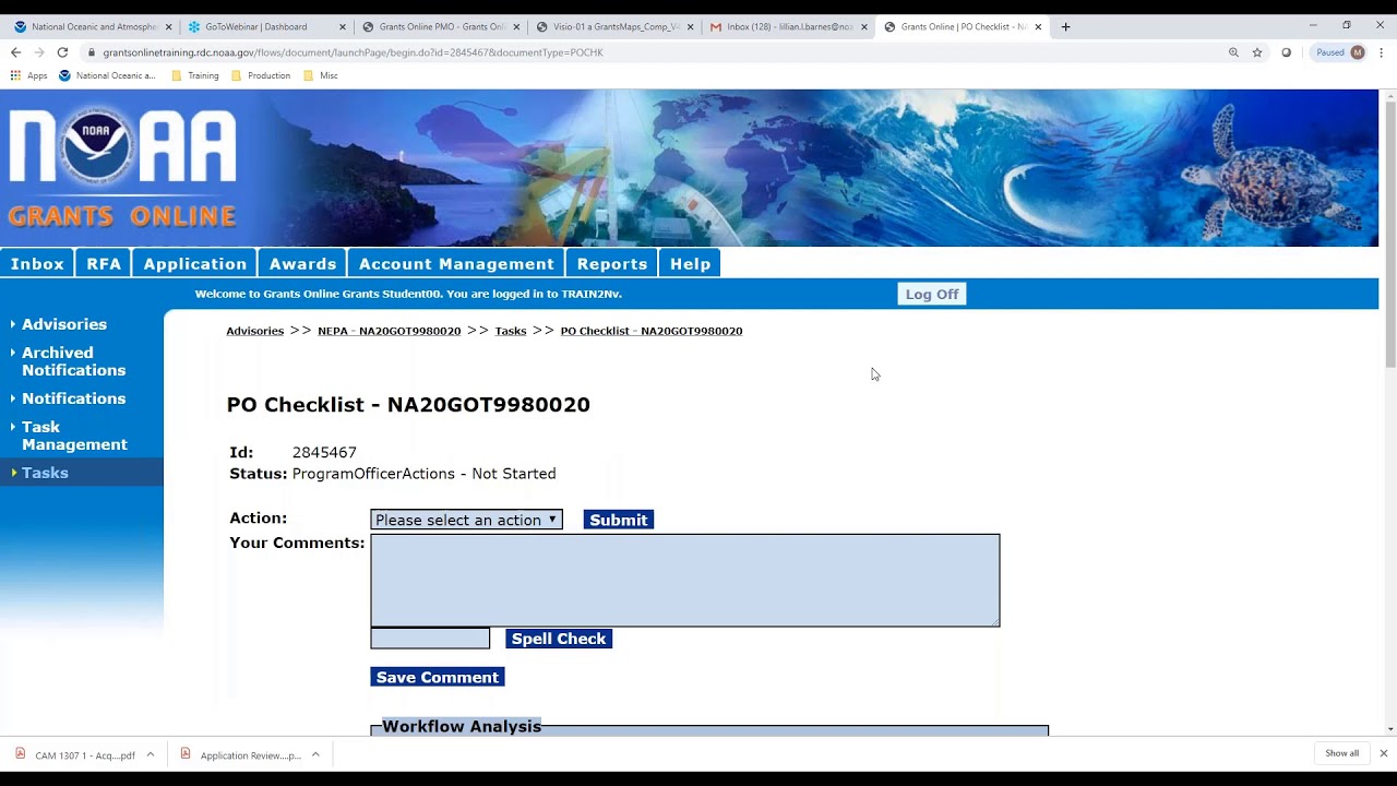 07 - Award File: NEPA & PO Checklist - YouTube