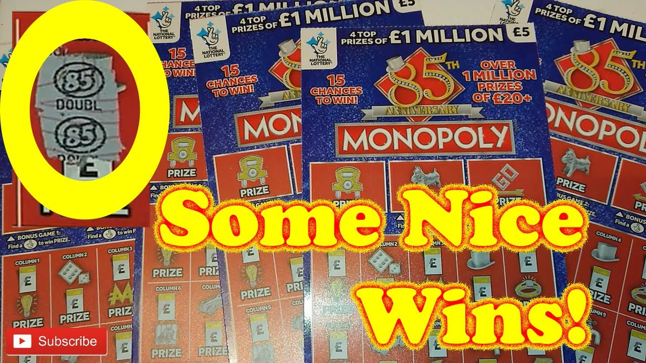 😍 85th Anniversary Monopoly Scratchcards 👍Profit or Loss 👎 UK scratch ...