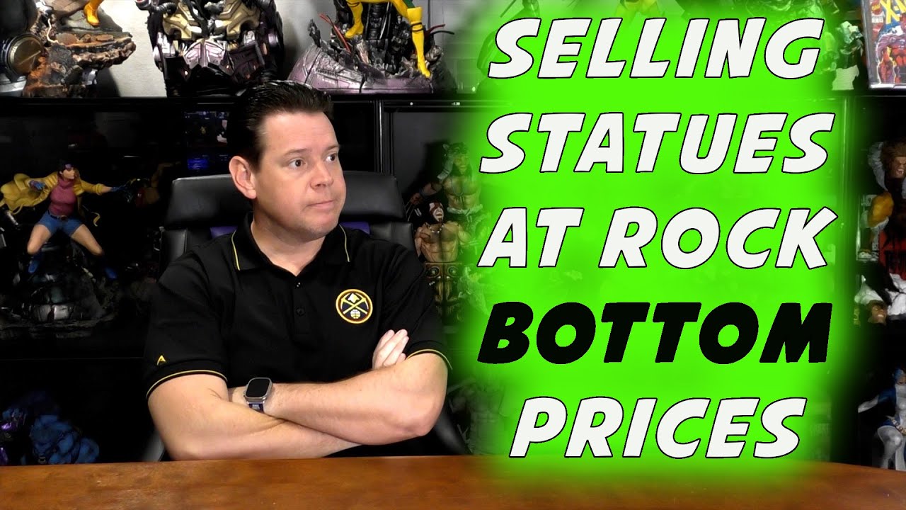 SELLING STATUES at ROCK BOTTOM Prices! March 2024 - YouTube