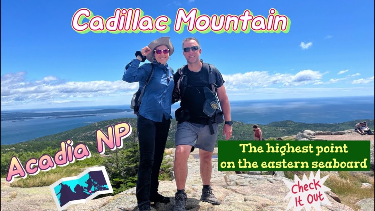 Cadillac Mountain via the Ladder Trail in Acadia National Park, Maine ...