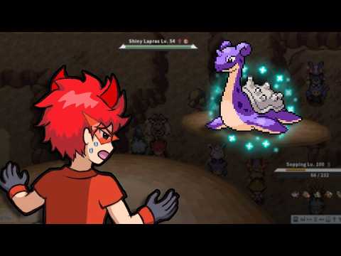 Shiny Lapras in PokeMMO after 32890 Encounters!