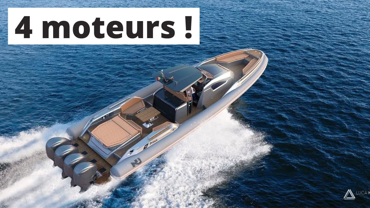 Je visite un semi-rigide de 1700 CHEVAUX et 15 mètres ! Nuova Jolly ...