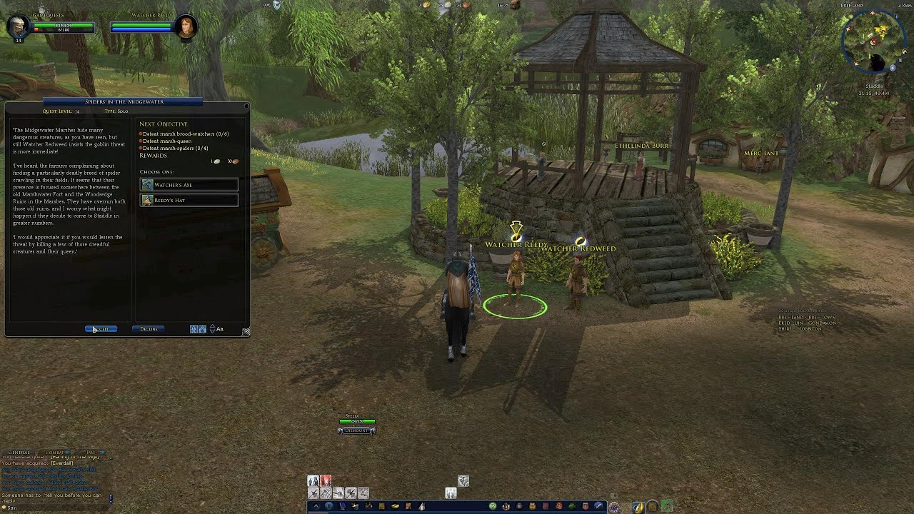 Spiders in the Midgewater | LOTRO - YouTube
