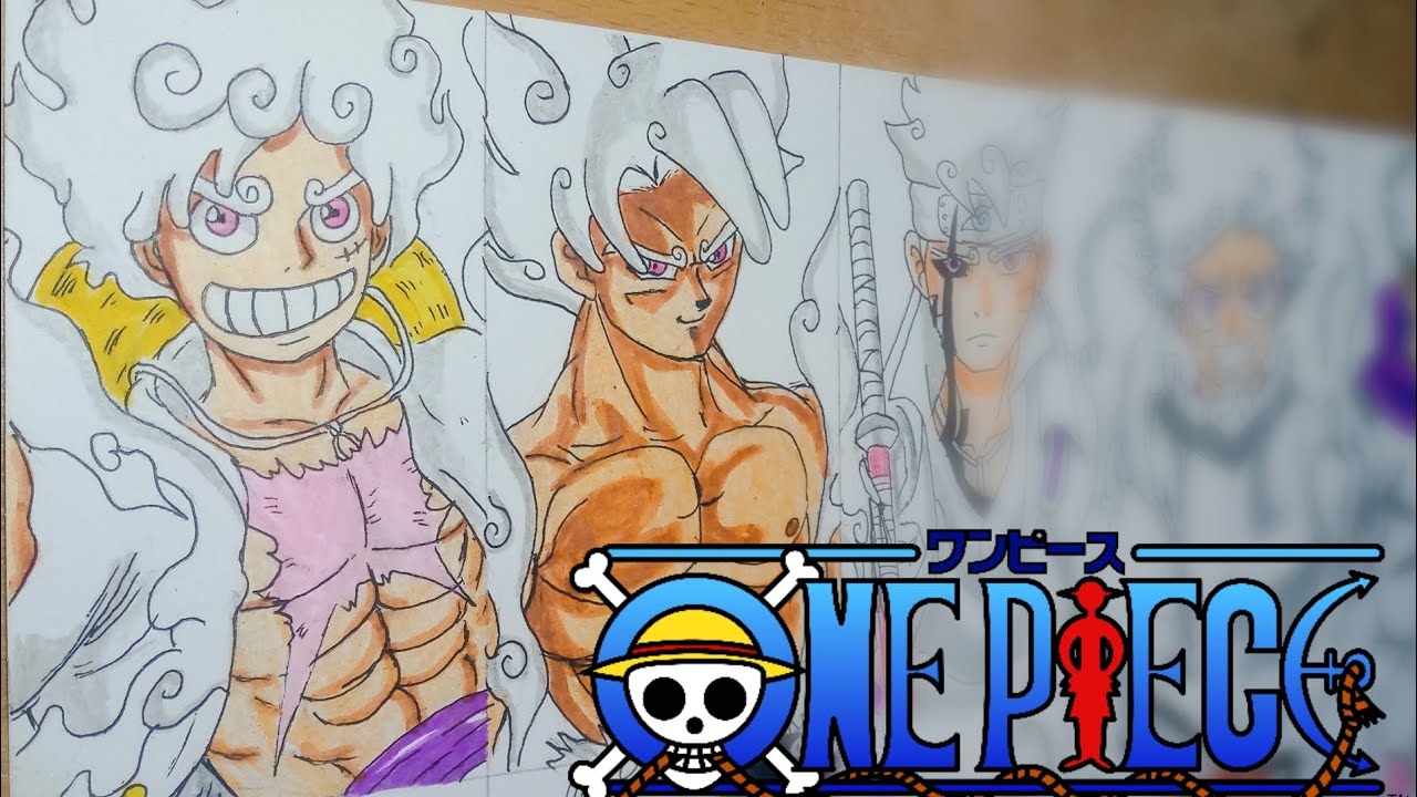 Gear special /Drawing All Anime protagonists as Sun God Nika |One Piece ...