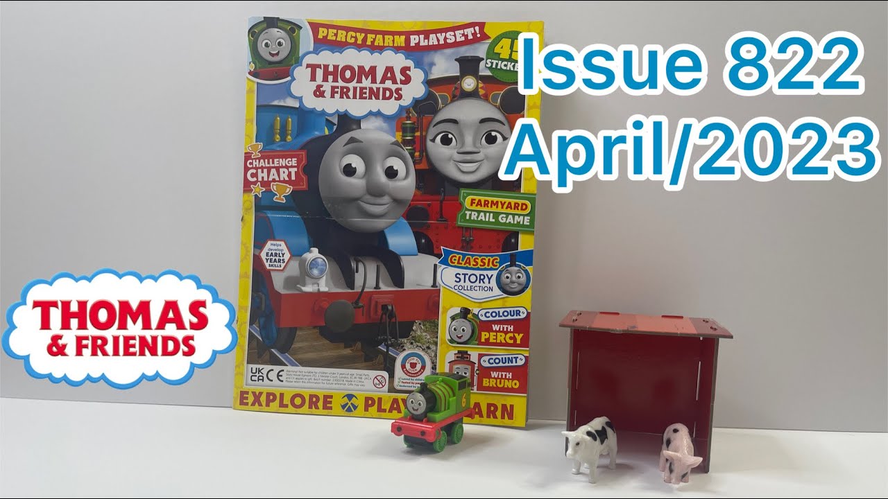 Thomas and friends magazine, issue 822, April/2023, with Percy farm ...