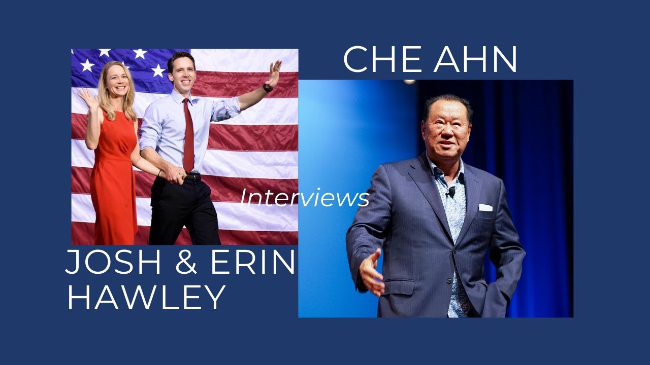 Senator Josh Hawley & Wife Erin Morrow Hawley | Ché Ahn Interview - YouTube