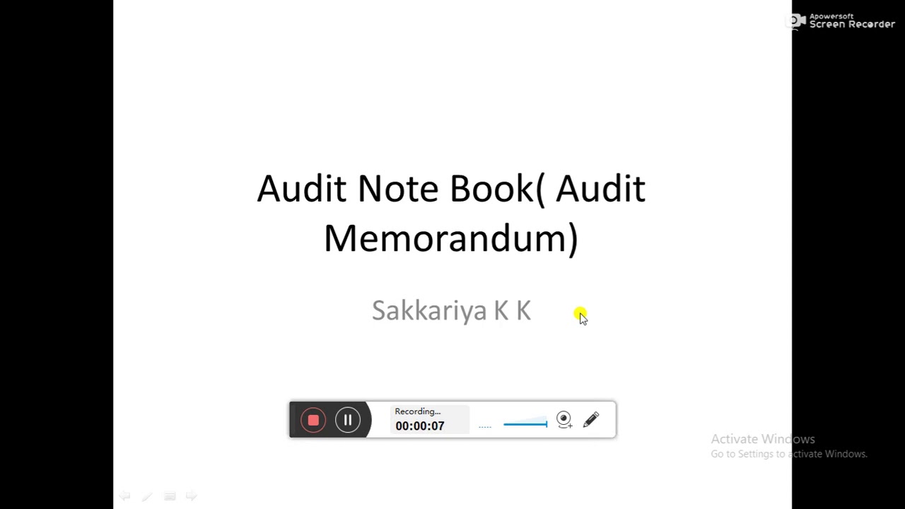 Audit Note Book YouTube audit-note-book-youtube