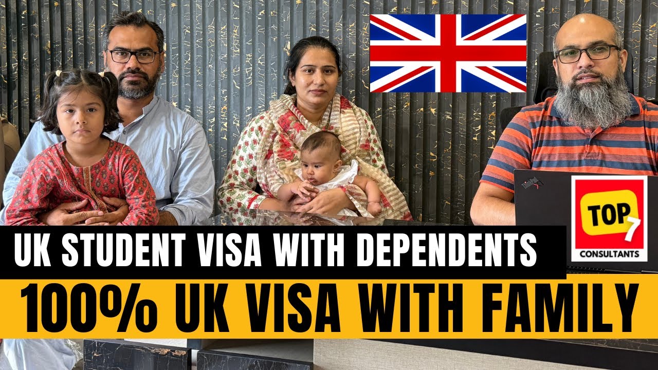 UK Student VISA with Spouse Success Story | Study in UK with Dependents ...