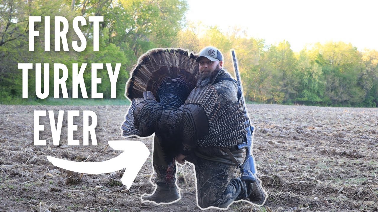 FIRST TURKEY! Alan's First Turkey and Double in Illinois - YouTube